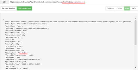 Getting Started With Azure Active Directory Graph Api
