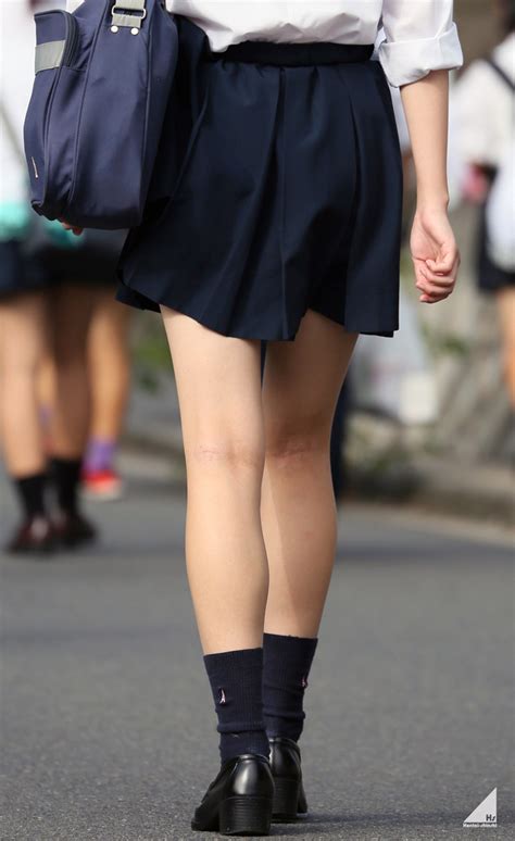 紺スカートのjkちゃん │ Jk Street Snap