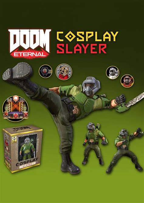 Doom Eternal Cosplay Slayer Master Collection Cosmetic Pack Eu