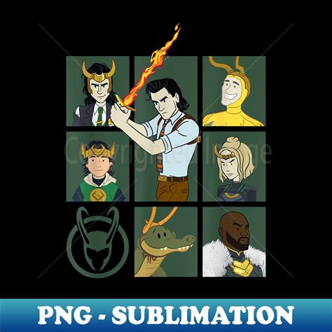Marvel Loki Variants Alligator Loki Sylvie Character Grid Inspire