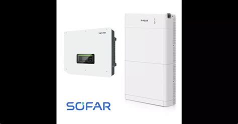 Sofar Hyd 5ktl 3ph Inverter Bts 5k 10kwh Akkumulátor Sofar