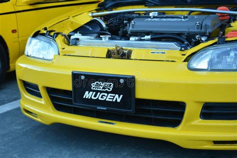 Honda Civic Mugen Engine At 90201 Car Show In Pasig Philippines