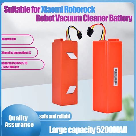電池原裝小米 1S /小米掃地機器人/SDJQR01RR/SDJQR02RR/SDJQR03RR 5200mAh 鋰電池 | 蝦皮購物