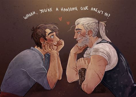 ️geralt X Jaskier The Witcher ️ Фандом Комиксы Лютик