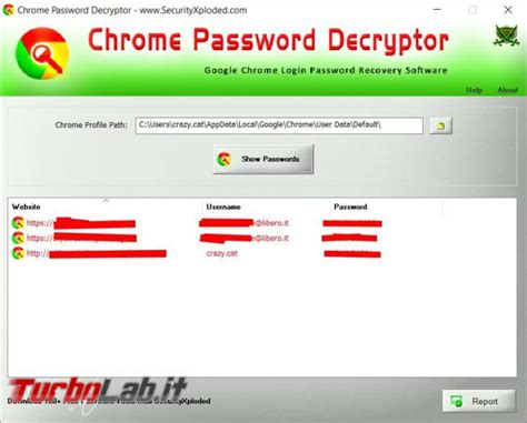 Recuperare Le Password Dimenticate Di Chrome Turbolab It