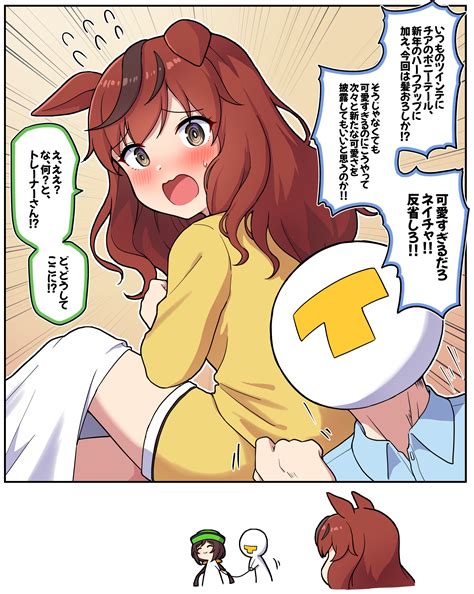 Trainer Nice Nature T Head Trainer And Hayakawa Tazuna Umamusume