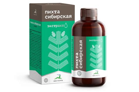 ПИХТА СИБИРСКАЯ. Экстракт с фруктозой. 300 мл.