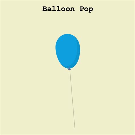 Balloon Pop JavaScript Erin Cameron