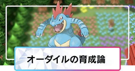 【ポケモンダイパリメイク】オーダイルの育成論と対策【bdsp】 神ゲー攻略