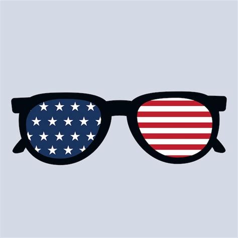 Usa Flag Sunglasses Vectors And Illustrations For Free Download Freepik