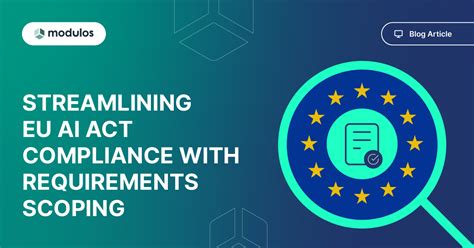 Streamlining Eu Ai Act Compliance With Requirements Scoping Modulos