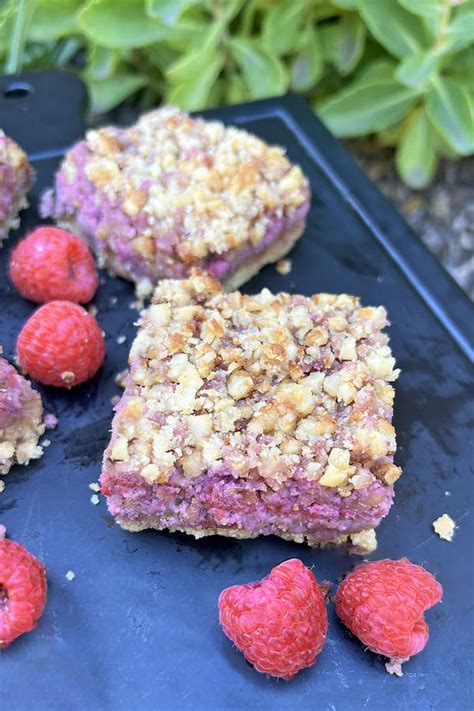 Raspberry Cookie Bars