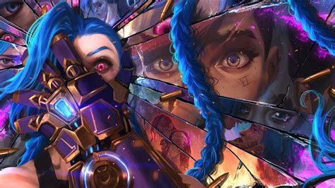 Jinx Arcane Fanmade Fondo De Pantalla 4k Hd Id9019