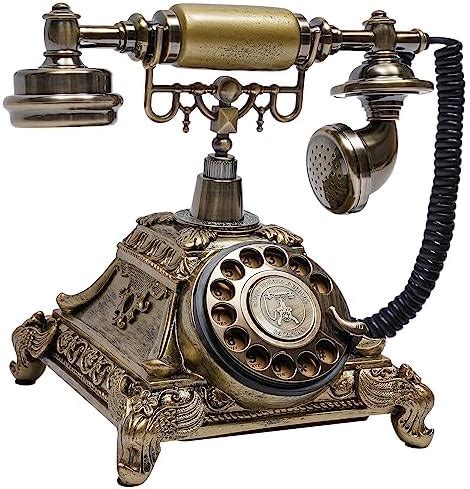 Amazon Vintage Telephone Retro Rotary Dial Telephone Corded Old