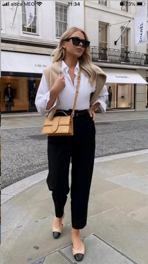 Estilo Europeo De Mujer Chic Outfits Professional Outfits Casual