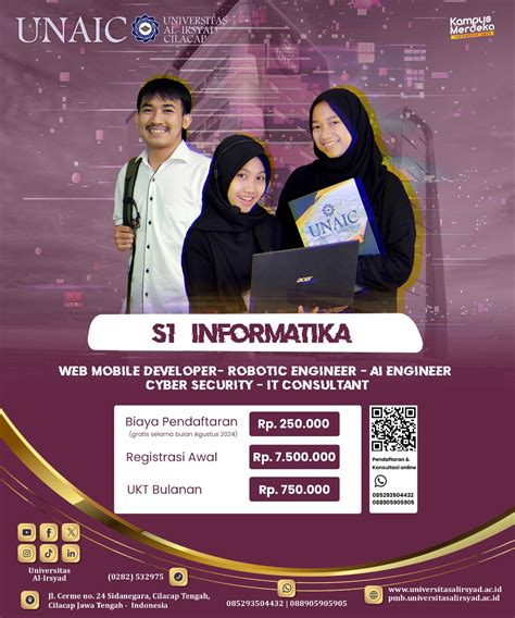 Kuliah Di S1 Informatika Universitas Al Irsyad Cilacap Universitas Al
