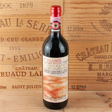 1967 Chianti Riserva Melini Antikwein Weinraritäten online kaufen