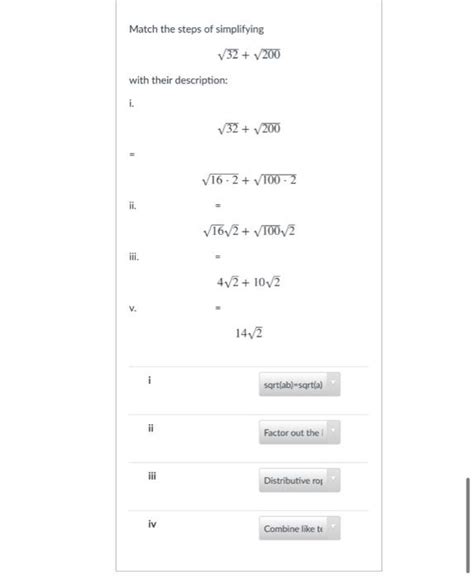 Solved Below Are The Steps To Rationalizing The Denominator