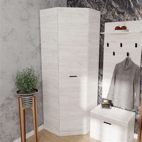 Шафа кутова 700 соната дуб крафт білий — ціна 4469 грн у каталозі Шафи Купити товари для дому