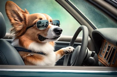 Driving Corgi