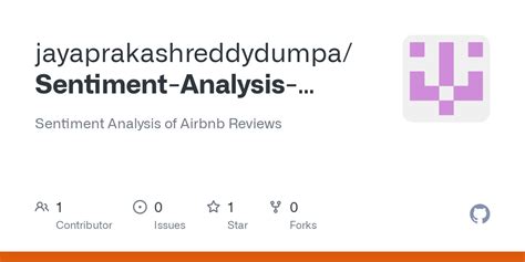 Github Jayaprakashreddydumpasentiment Analysis Using Ann Sentiment Analysis Of Airbnb Reviews