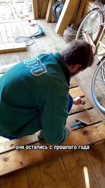 Въезд в гараж из обрезков со стройки! #стройка #домвдеревне #гараж # ...