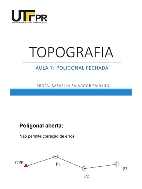 Topografia Aula 7 Pdf Cálculo