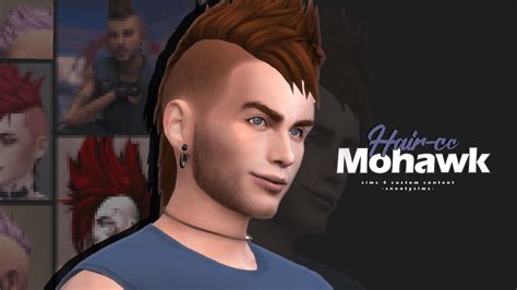 Sims 4 Anime Sims New Sims Games Mohawk Hairstyles Sims 4 Cas Sims