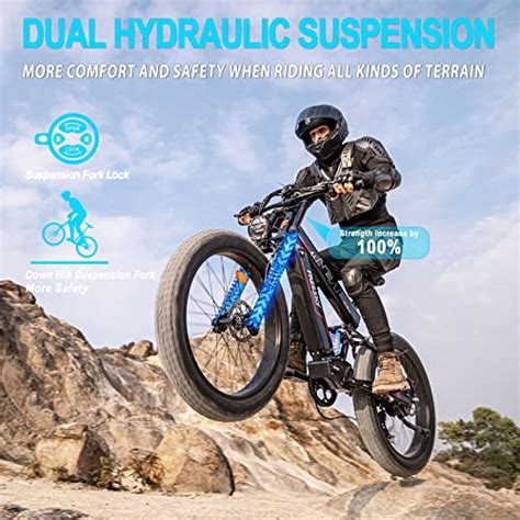 Freesky Electric Bike For Adults 1000w Bafang Motor Dual Battery 26