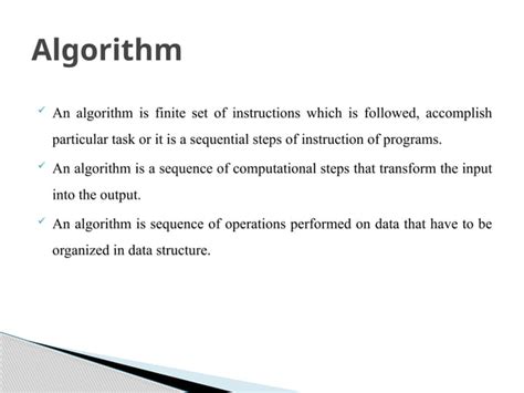 Algorithmanalysisinfundamentalsofdatastructure 190810085243pptx