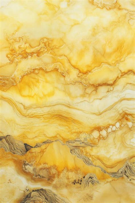 Golden Marble Texture With Swirling Patterns And Subtle Details Stock Image Image Of Abstract