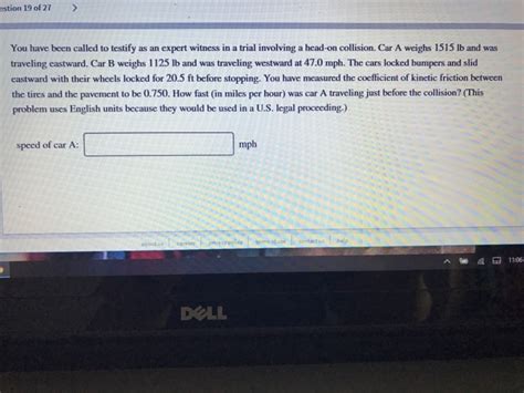 Solved Estion 19 Of 27 You Have Been Called To Testify As