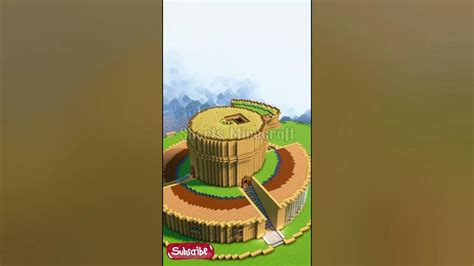 Minecraft Epic Circular Base Collab Minecraft Minecraftbuilding Minecraftideas