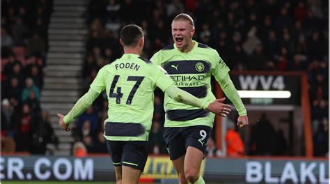 Haaland Stellt Neuen Tor Rekord Bei Manchester City Auf Agüero