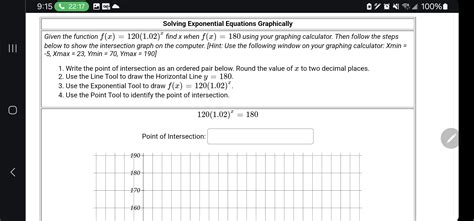 Solved Given The Function Fx120102x ﻿find X ﻿when