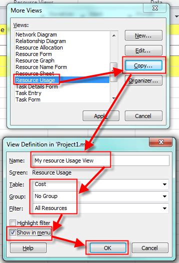 Customizing Views In Ms Project Part Nenad Trajkovski