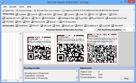 Read Qr Codes On The Windows Desktop With Barcode Reader