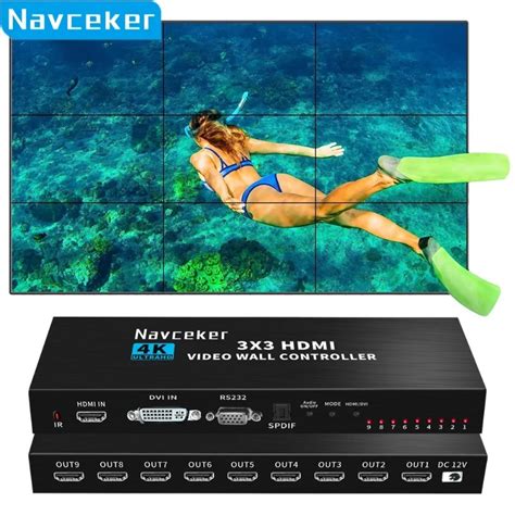 K HDMI Video Wall Controller X HDMI DVI Video Wall Processor X X X X X X X