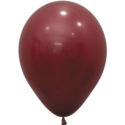 Sempertex Fashion Merlot Latex Balloons 50 Pack 30cm Big W