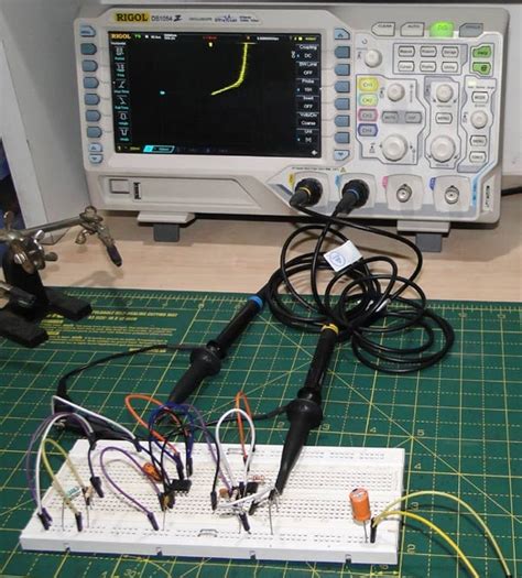 Simple Curve Tracer Circuit Tracing The Curve For Resistor Diode And