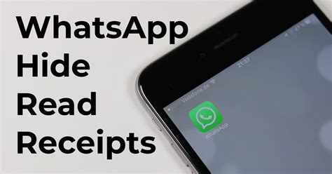 How To Disable Whatsapp Blue Check Marks Read Receipts