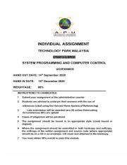 SPCC Assignment Pdf 1 Table Of Contents 1 0 Abstract 2 0 Introduction