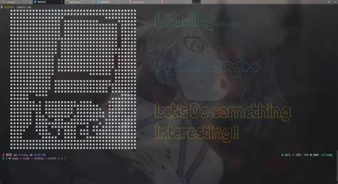 使用字符画和ascii艺术字创建命令行欢迎界面 知乎