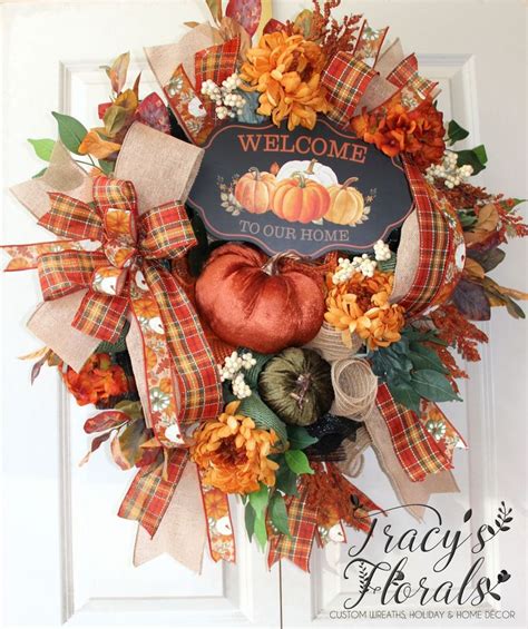 XL Fall Wreath Country Fall Wreath Autumn Wreath Farmhouse Fall