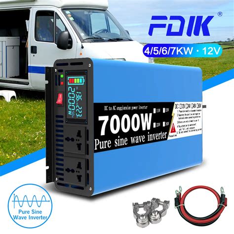 Fdik Reiner Sinus Wechsel Richter W W W W Solar Konverter DC V Bis AC V