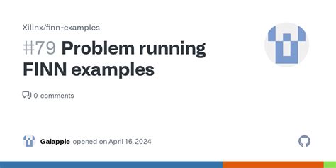 Problem Running Finn Examples Issue Xilinx Finn Examples Github