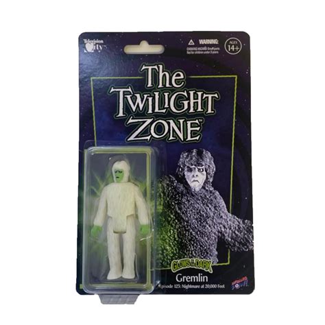 The Twilight Zone Glow In The Dark Gremlin Action Figure