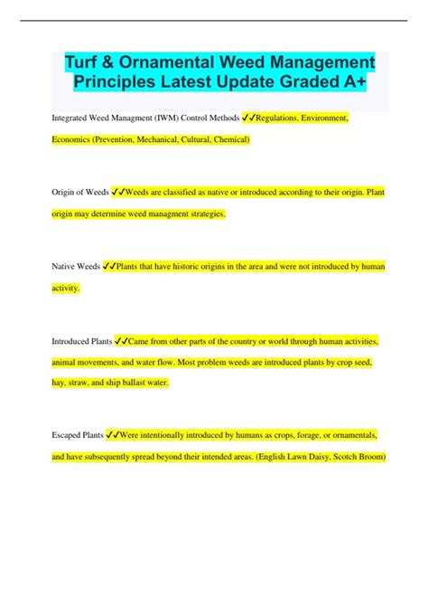 Washington State Pesticide Bundled Exams Questions And Answers Latest