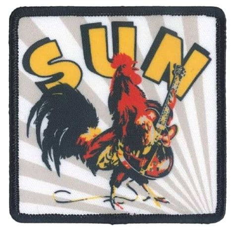 Sun Records Rooster Patch Rockstock Store