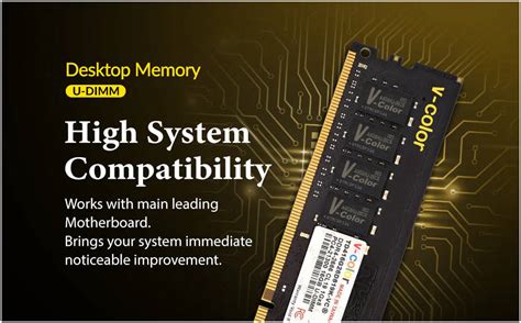 V Color Ddr4 U Dimm Desktop Memory 32gb Memory Capacity 2666mhz